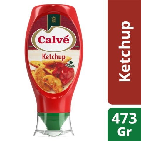Já conhece o molho Calvé Ketchup Top Down - descubra!