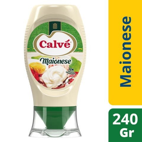 Descubra já a deliciosa Calvé Maionese formato Top Down