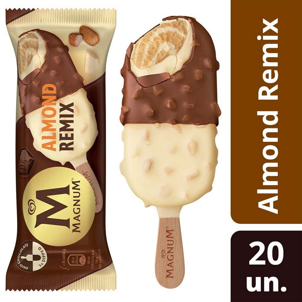 Descubra já o irresistível e inigmático Magnum Amêndoas!