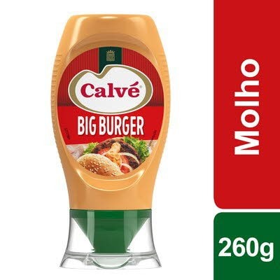 Prove já o Calvé molho Big Burger Top Down, delicioso