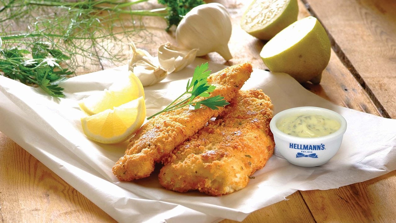 Descubra a receita de Filetes de Pescada com molho Tártaro - Receita
